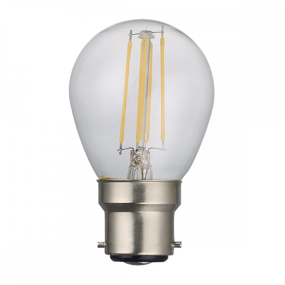 Lampe led filament B22 G45 4W blanc chaud 2700K dimmable | prozic.com