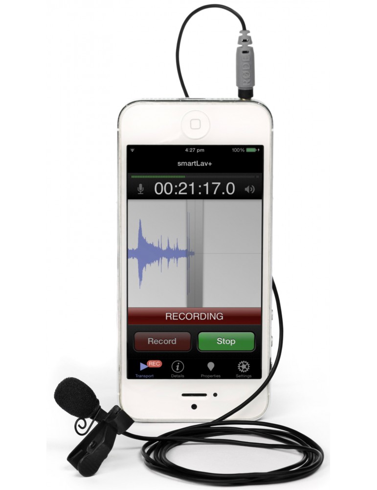 Prozic : Micro cravate Rode Lavalier Smartlav+ jack TRRS pour prise de ...