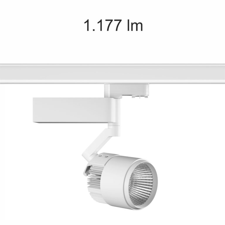Spot Led sur rail 17W 240W 20° | prozic.com